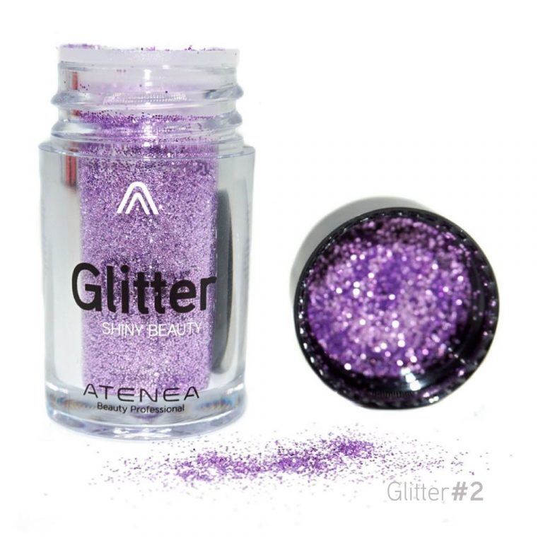 GLITTER SHINY BEAUTY 02 MORADO ATENEA - Beauty face