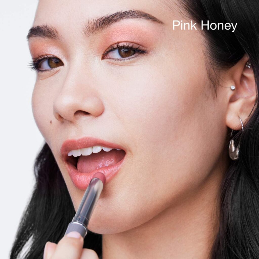 CLINIQUE Almost Lipstick Pink Honey - Beauty face